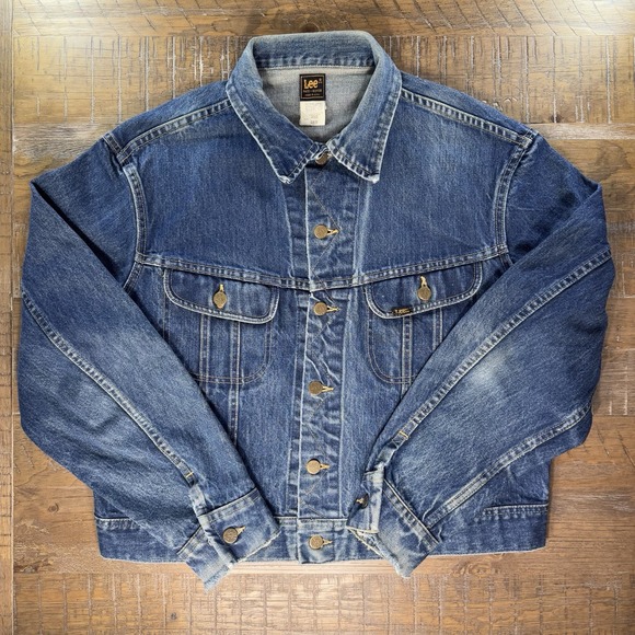Lee | Jackets & Coats | Vintage 6s70s Lee Denim Rider Jean Trucker ...